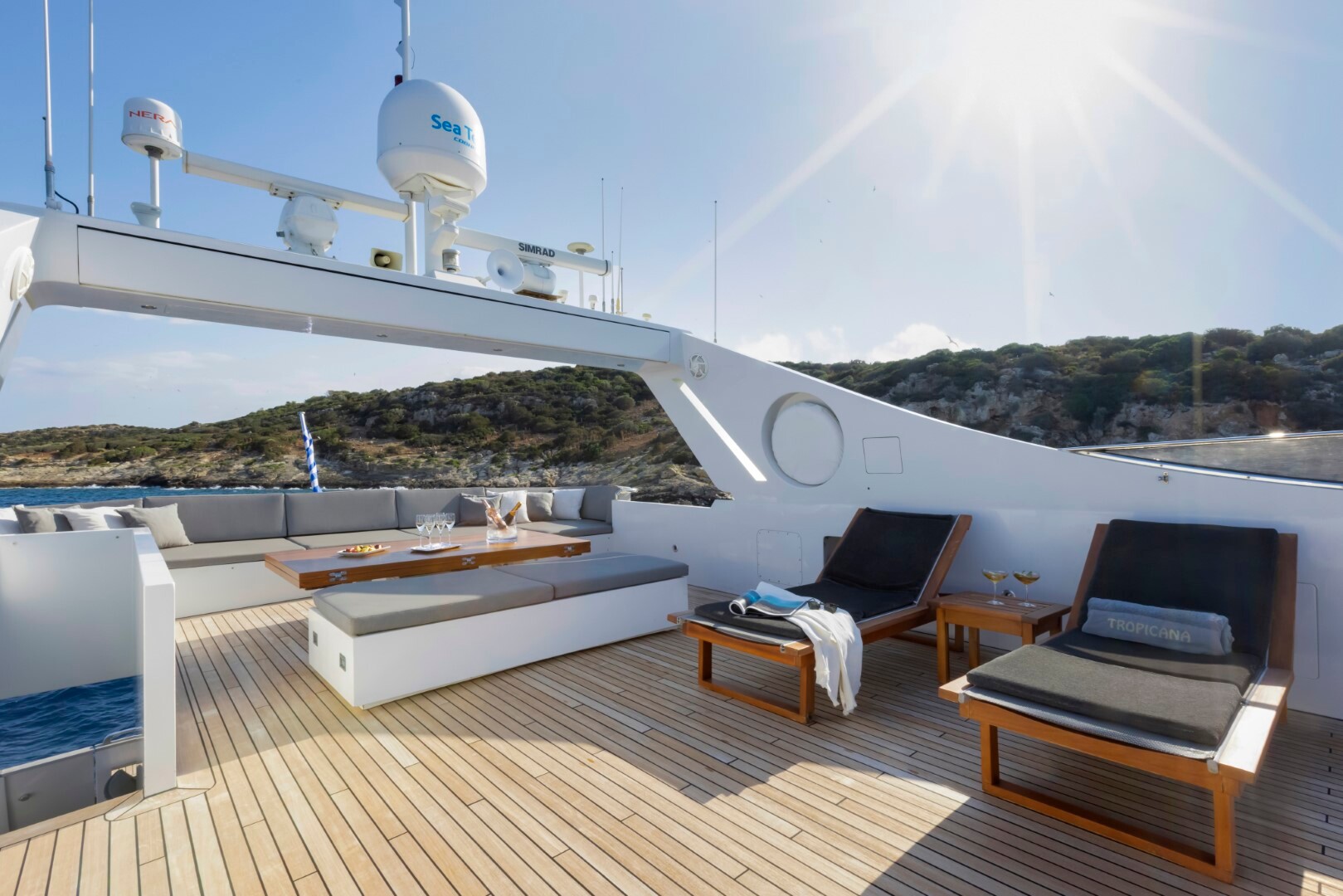 TROPICANA YACHT FOR CHARTER | FRASER