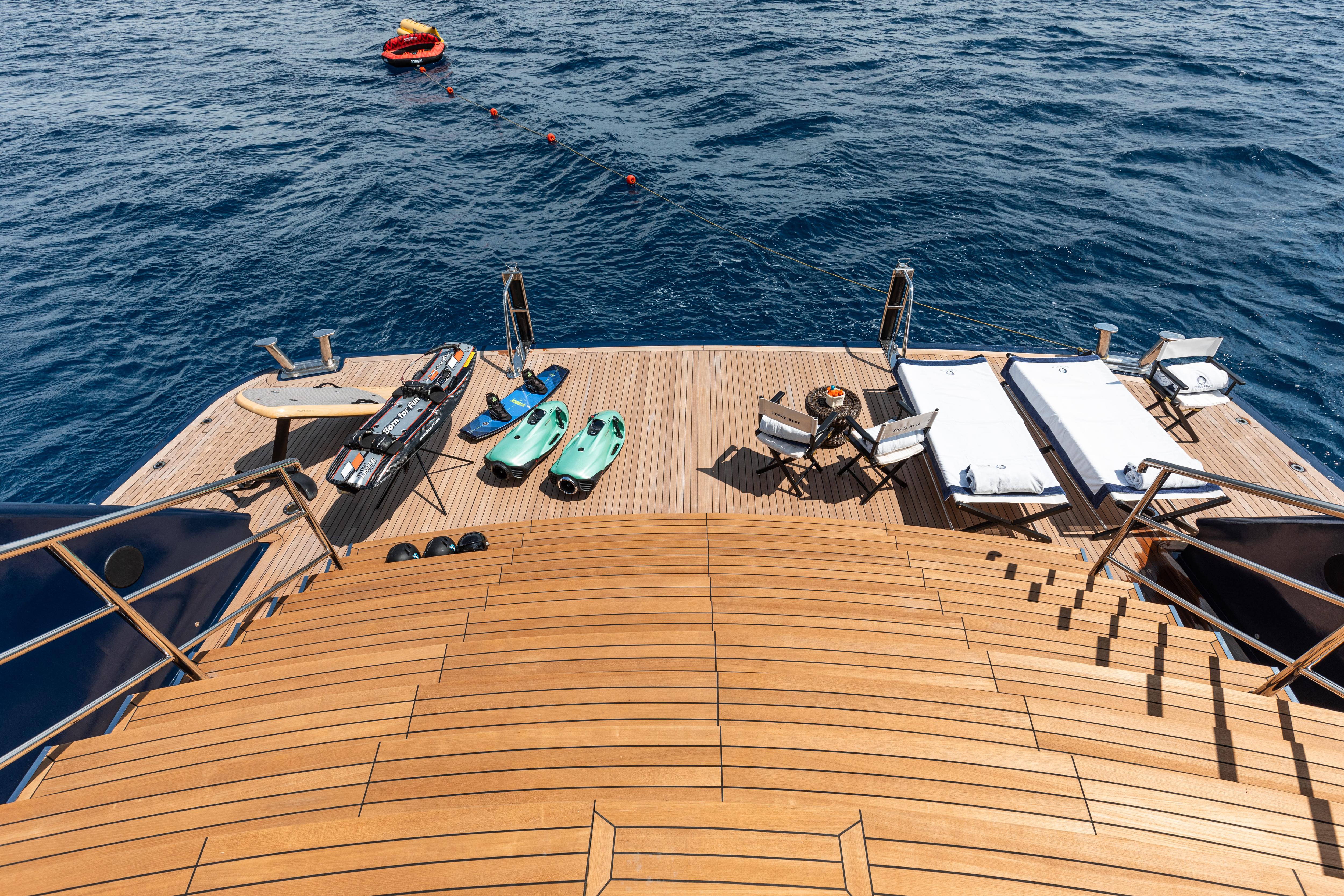 FORCE BLUE YACHT FOR CHARTER | FRASER